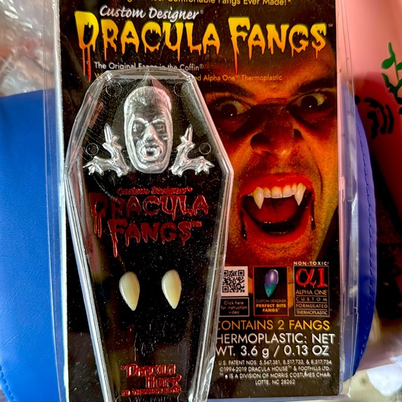 dracula fangs | Other | Draculas Fangs Still New In The Box | Poshmark